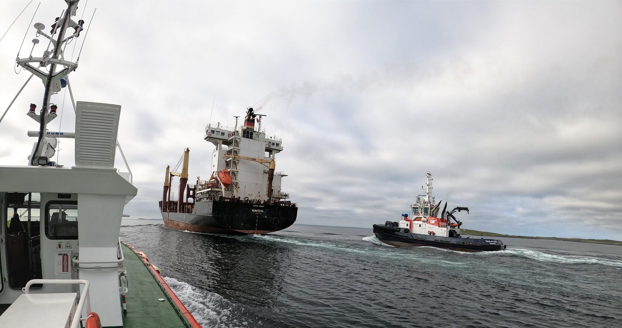 Bon voyage to the Alpha Legacy! - Orcades Marine