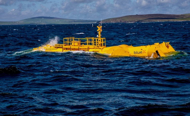 Successful TPV for the Mocean Blue X device - Orcades Marine